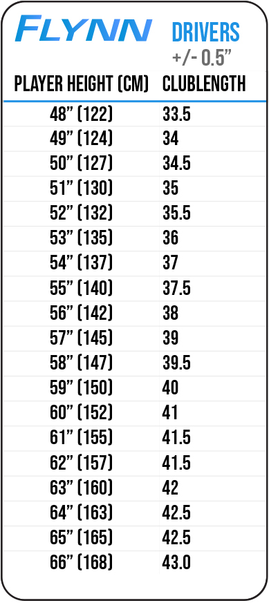 Details FLYNN GOLF VT MAX | Junior Golf Clubs Shafts Grips